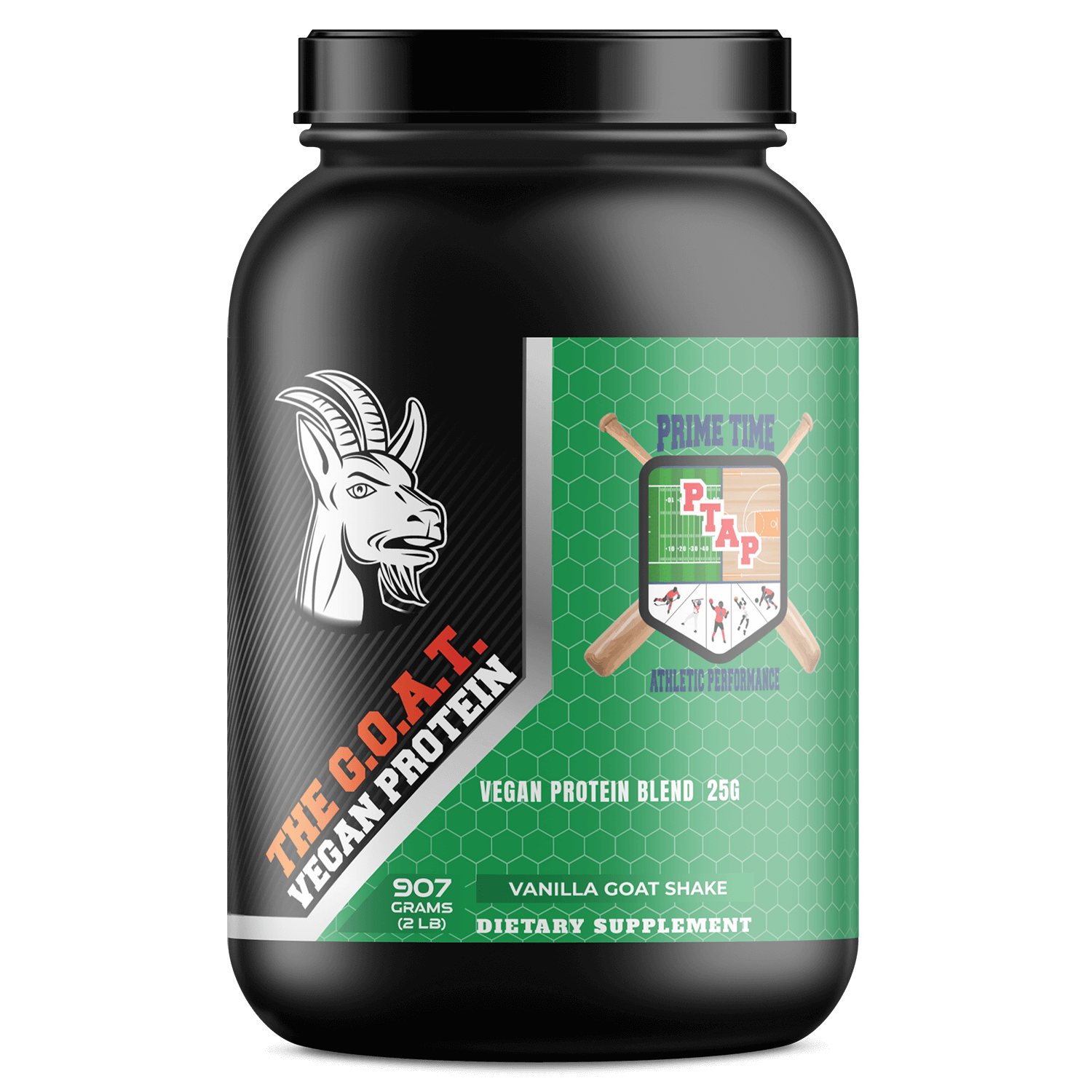 The G.O.A.T Vegan Protein (2lb Vanilla Goat Shake)