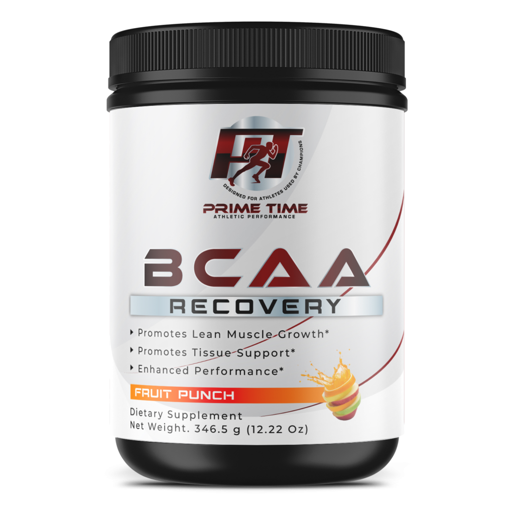 BCAA Recovery Powder (Fruit Punch) - Prime Time Athletic Performance